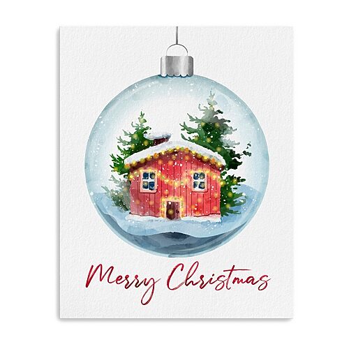 Click here for Lumaprints Christmas Xiii Canvas Art  One Size  Wh... prices