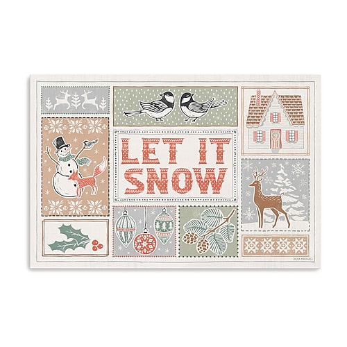 Click here for Lumaprints Frosty Forest Vii White Canvas Art  One... prices