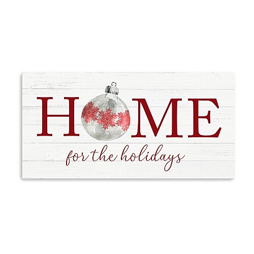 Click here for Lumaprints Home For The Holidays Canvas Art  One S... prices