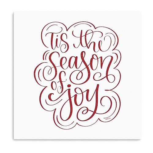 Click here for Lumaprints Tis The Season Of Joy Canvas Art  One S... prices