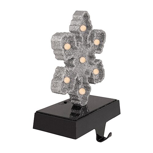 Click here for Northlight Silver Glittered Led Lighted Snowflake... prices