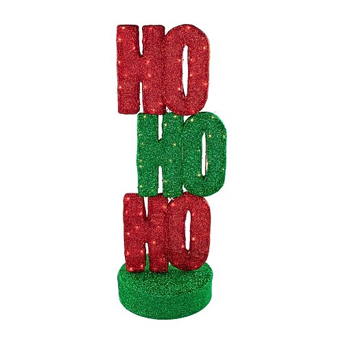 Click here for Northlight 39 Lighted Red And Green Ho Ho Ho Sign... prices