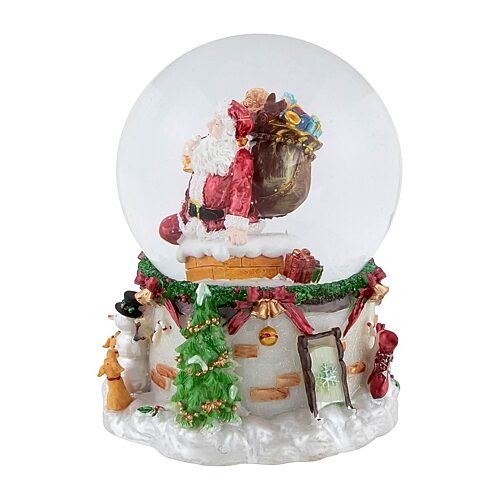 Click here for Northlight 7 In Musical Chimney Santa Christmas Sn... prices