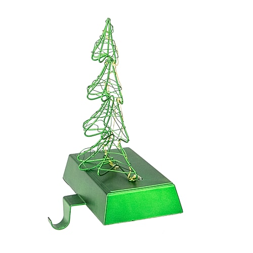 Click here for Northlight 8in Led Lighted Green Wired Tree Christ... prices