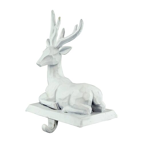 Click here for Northlight White Reindeer 7in 2-pc. Christmas Stoc... prices