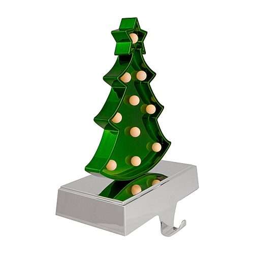 Click here for Northlight Shiny Green Led Lighted Tree 7in Christ... prices