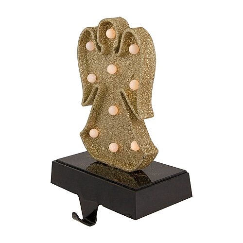 Click here for Northlight Gold Glittered Led Lighted Angel 7in Ch... prices