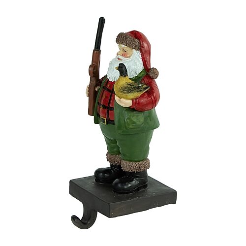 Click here for Northlight 8.5in Hunter Santa With Duck Christmas... prices
