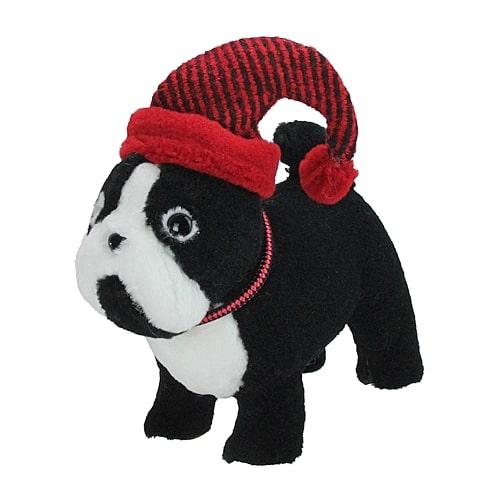 Click here for Northlight 11.5in Black And White Plush Standing B... prices
