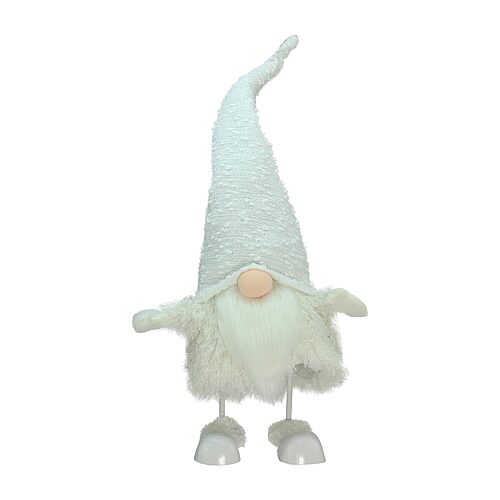 Click here for Northlight 24in Pure White Sparkling Saul Bobble A... prices