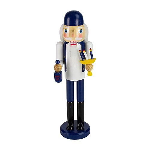 Click here for Northlight 14in Blue And White Wooden Hanukkah Wit... prices