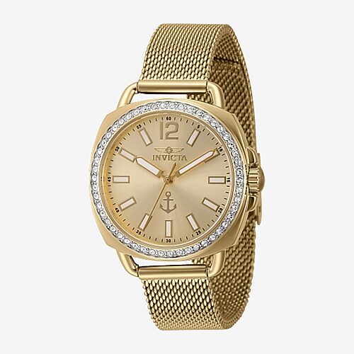 Click here for Invicta Womens Gold Tone Stainless Steel Bracelet... prices