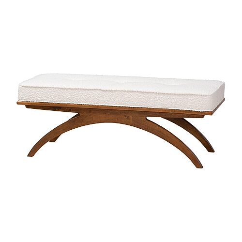 Click here for Orella Wood Bench  One Size  Beige prices