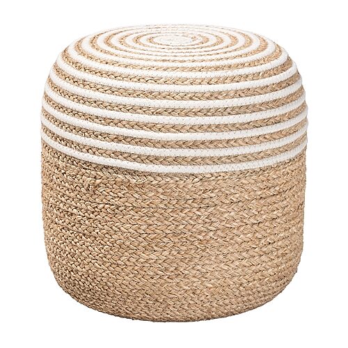 Click here for Nequiel Ottoman Footstool  One Size  White prices