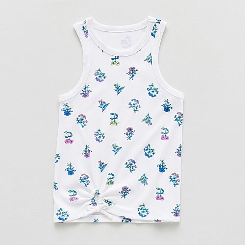 Click here for Thereabouts Little & Big Kid Girls Scoop Neck Slee... prices