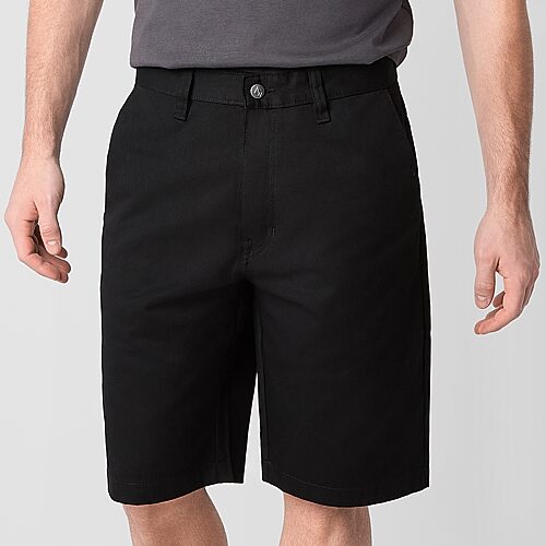 Click here for VOLCOM Vmonty 10 Mens Flat Front Short  32  Black prices