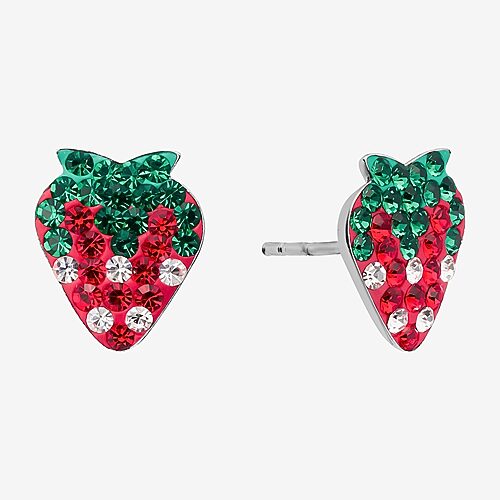 Click here for Silver Treasures Strawberries Red Crystal Sterling... prices