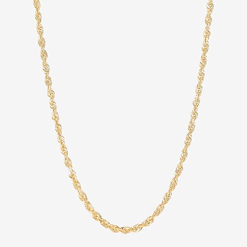 Click here for Limited Quantities! Womens 10K Gold 16 Inch Rope C... prices