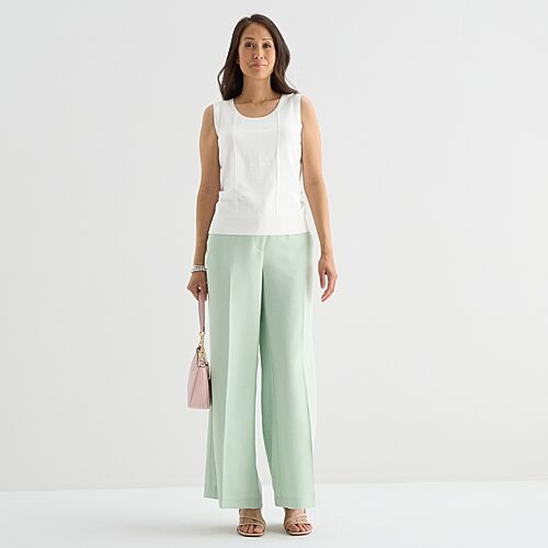 Click here for Liz Claiborne Womens Wide Leg Mid Rise Trouser  12... prices