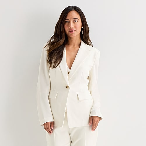 Click here for Bold Elements Womens Regular Fit Suit Jacket  8  W... prices