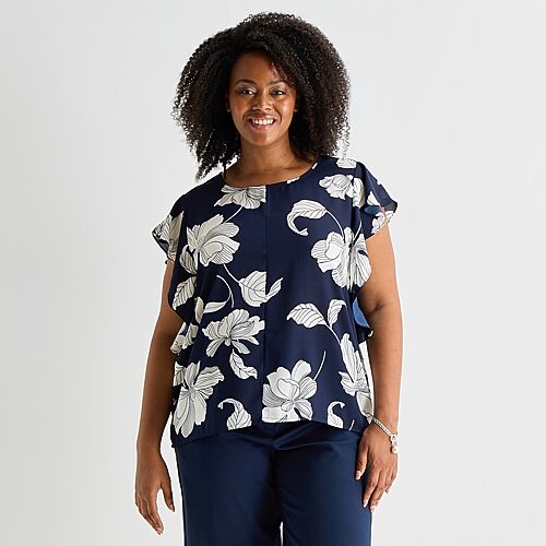 Click here for Liz Claiborne Womens Plus Crew Neck Short Sleeve B... prices