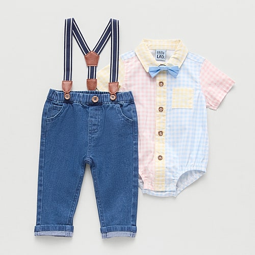 Click here for Little Lad Baby Boys 2-pc. Pant Set  18 Months  Pi... prices