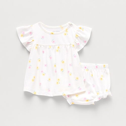 Click here for Okie Dokie Baby Girls Flutter 2-pc. Dress Set  18... prices