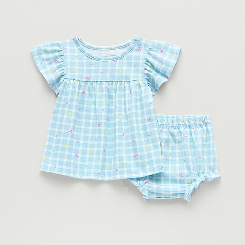 Click here for Okie Dokie Baby Girls Flutter 2-pc. Dress Set  New... prices