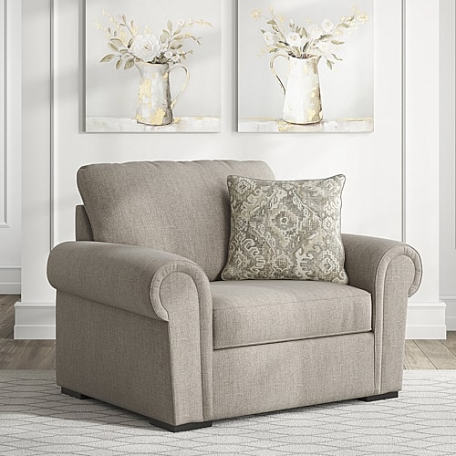 Click here for Signature Design by Ashley Sararose Upholstered Ov... prices