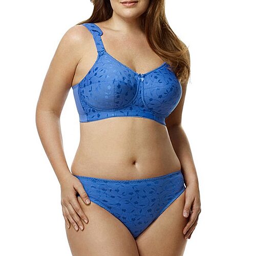 Click here for Elila Jacquard Panty  Large  Blue prices