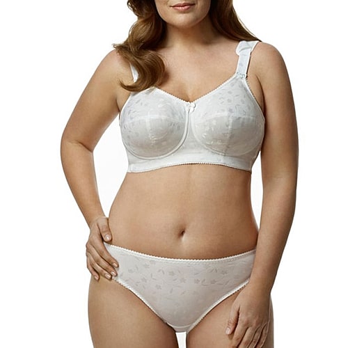 Click here for Elila Jacquard Panty  9x  White prices