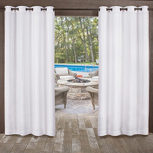 Click here for Exclusive Home Curtains Miami Grommet Top Light-Fi... prices