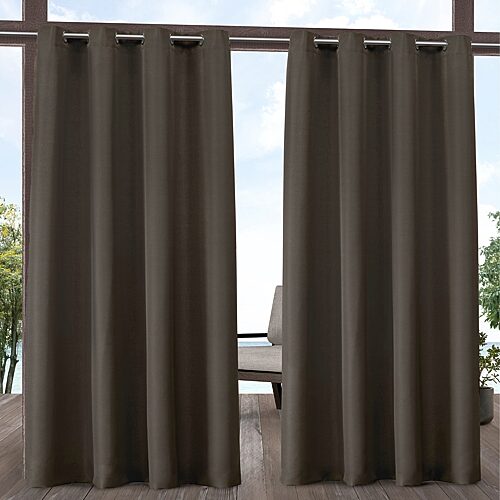 Click here for Exclusive Home Curtains Solid Grommet Top Light-Fi... prices