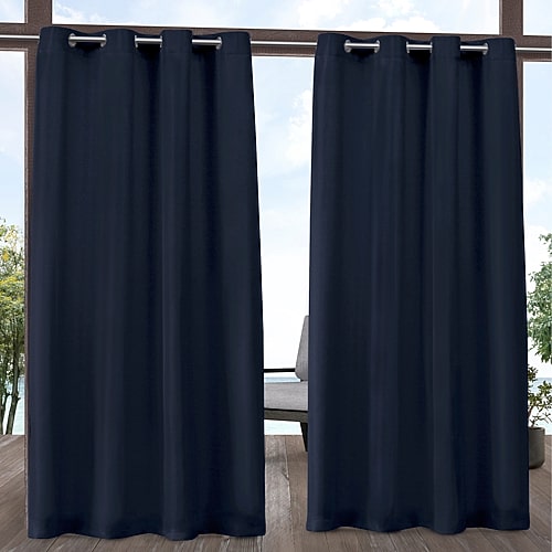 Click here for Exclusive Home Curtains Solid Grommet Top Light-Fi... prices