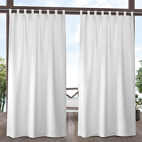 Click here for Exclusive Home Curtains Solid Tab Top Light-Filter... prices