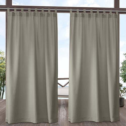 Click here for Exclusive Home Curtains Solid Tab Top Light-Filter... prices