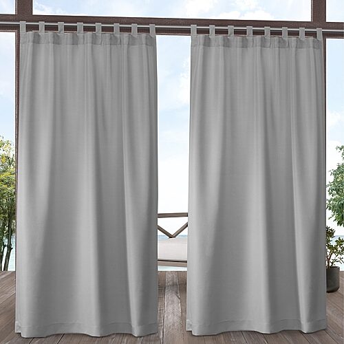 Click here for Exclusive Home Curtains Solid Tab Top Light-Filter... prices