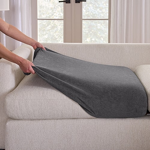 Click here for Sure Fit Cedar Sectional Cushion Sofa Slipcover  O... prices
