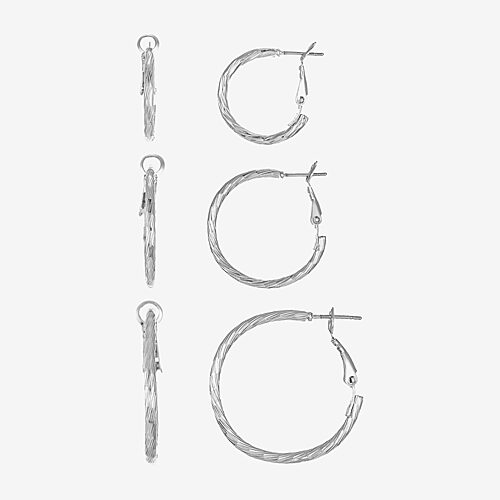 Click here for Liz Claiborne Womens Hypoallergenic 3 Pair Earring... prices
