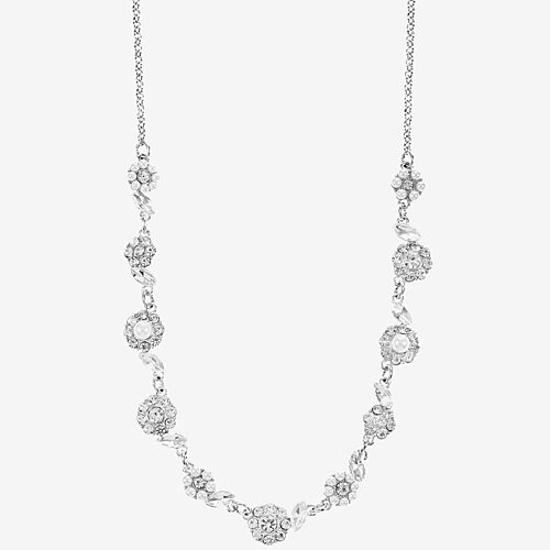 Click here for Monet Jewelry Timeless Silver Tone Womens 17 Inch... prices