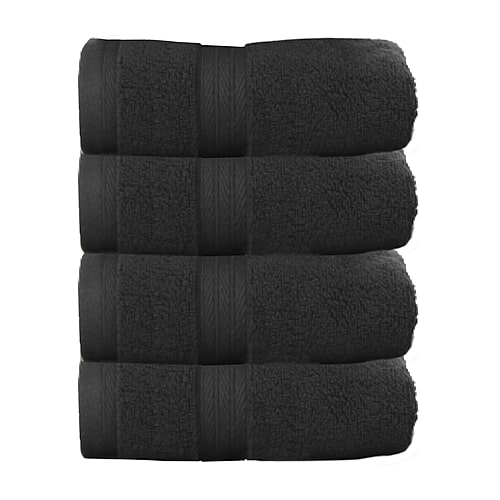 Click here for Home Weavers Inc Elegance Essentials 4-pc. Solid H... prices