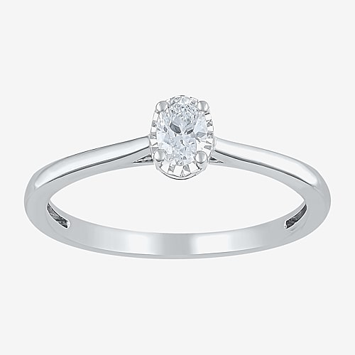 Click here for (G / Si2) Womens 1/2 CT. Lab Grown White Diamond 1... prices