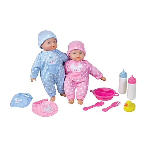 Click here for Lissi 11 Inch Twin Baby Dolls 10-pc. Doll  One Siz... prices