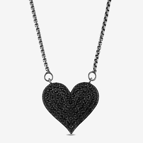Click here for Midnight Black Womens 1/10 CT. T.W. Natural Black... prices