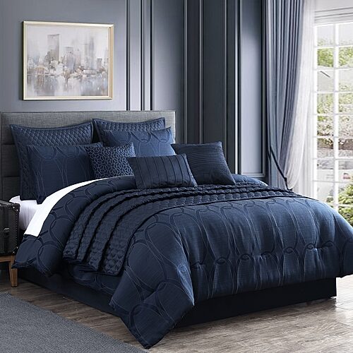 Click here for Riverbrook Home Destiny 10-pc. Jacquard Midweight... prices