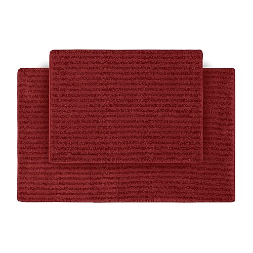 Garland Sheridan Nylon Washable 2pc. Bath Rug Set