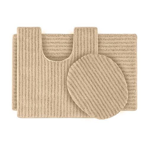 Click here for Garland Rug 3-pc. Sheridan Bath Rug Set  One Size... prices