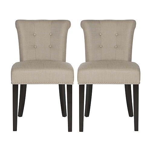 Click here for Sinclair Ring Side Chair Set of Two  One Size  Gra... prices