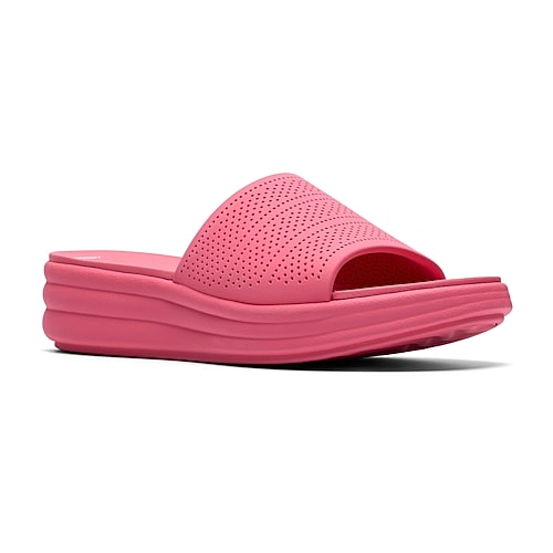 Click here for Clarks Cloudsteppers Womens Drift Twist Wedge Sand... prices
