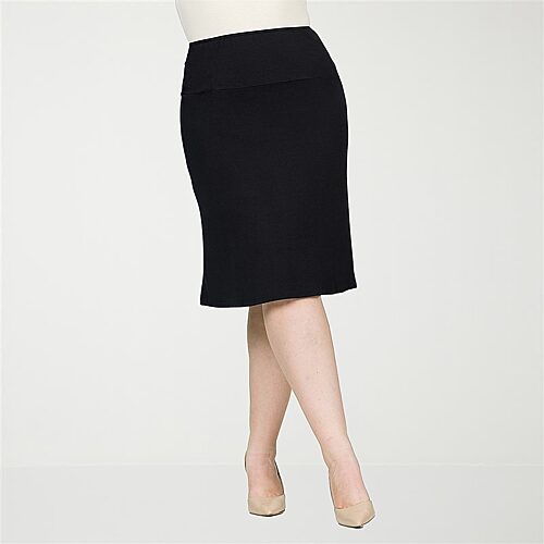 Click here for Plus Size 24/7 Comfort Apparel A-Line Knee Length... prices